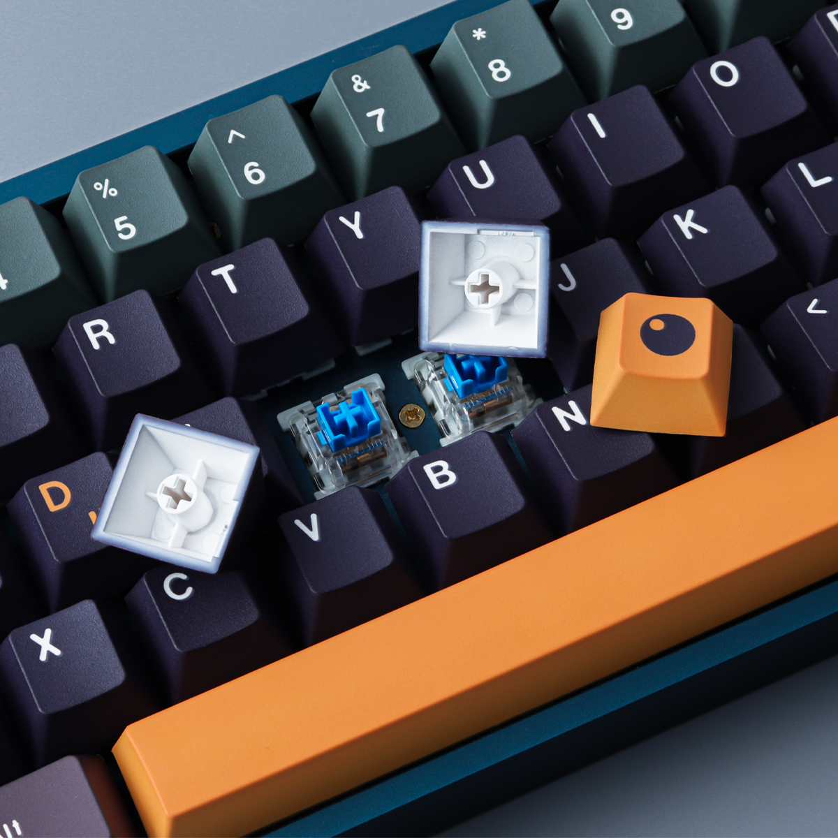 GMK Resonance Keycaps, 134 Keys PBT Keycaps Cherry Profile DYE-SUB ...