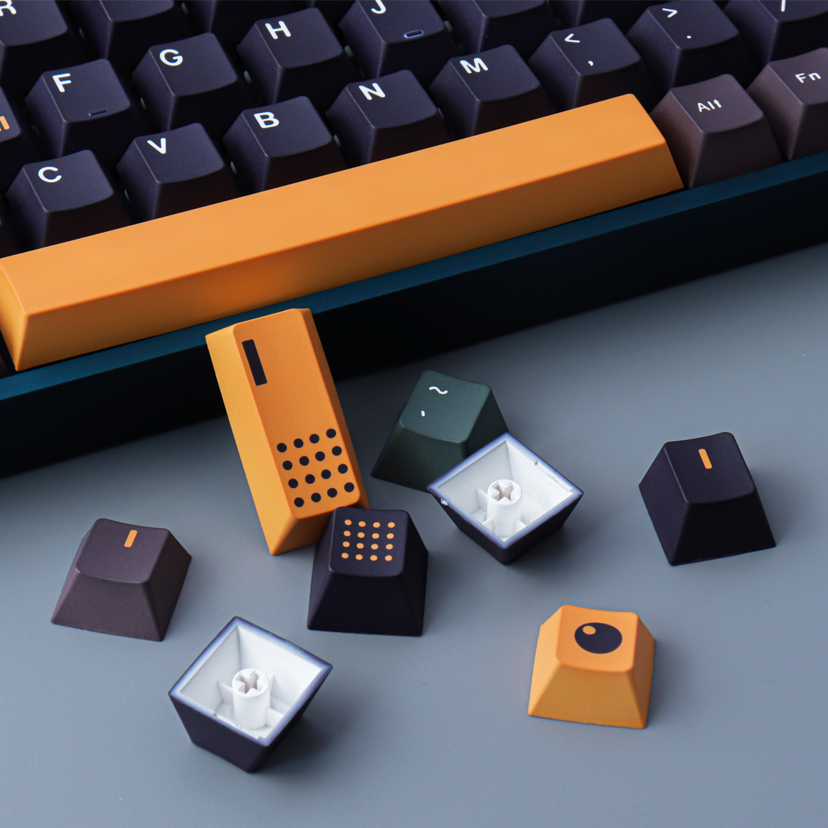 GMK Resonance Keycaps, 134 Keys PBT Keycaps Cherry Profile DYE-SUB ...