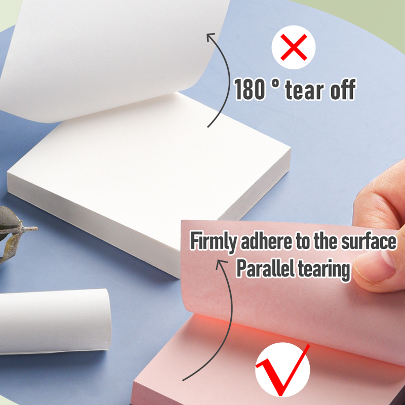 6Packs 3inch Morandi Colors Post It Note Adhesive Sticker Paper Memo ...