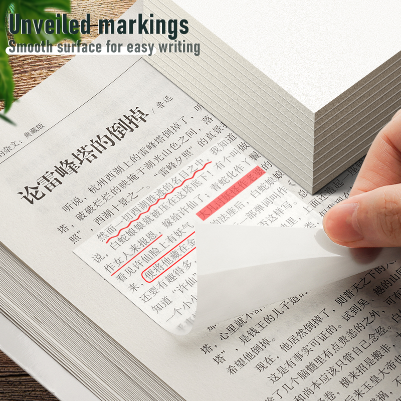 Transparent Writable Adhesive Sticky Note Post It Notes Waterproof ...