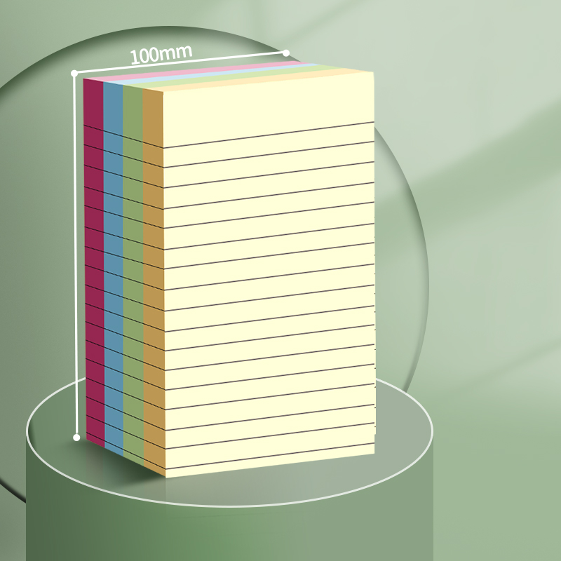 200 Sheets Long Line Sticky Notepad INS Post It Notes Large Tag ...