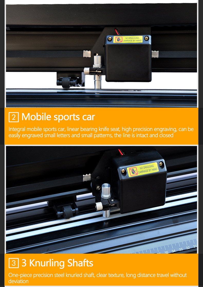 Professional Cutter Plotter 24 Inches with Stand HD (Digital Large ...