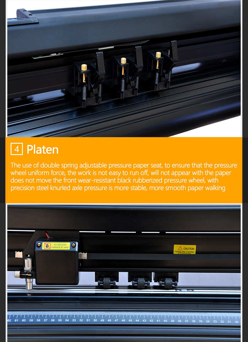 Professional Cutter Plotter 24 Inches with Stand HD (Digital Large ...