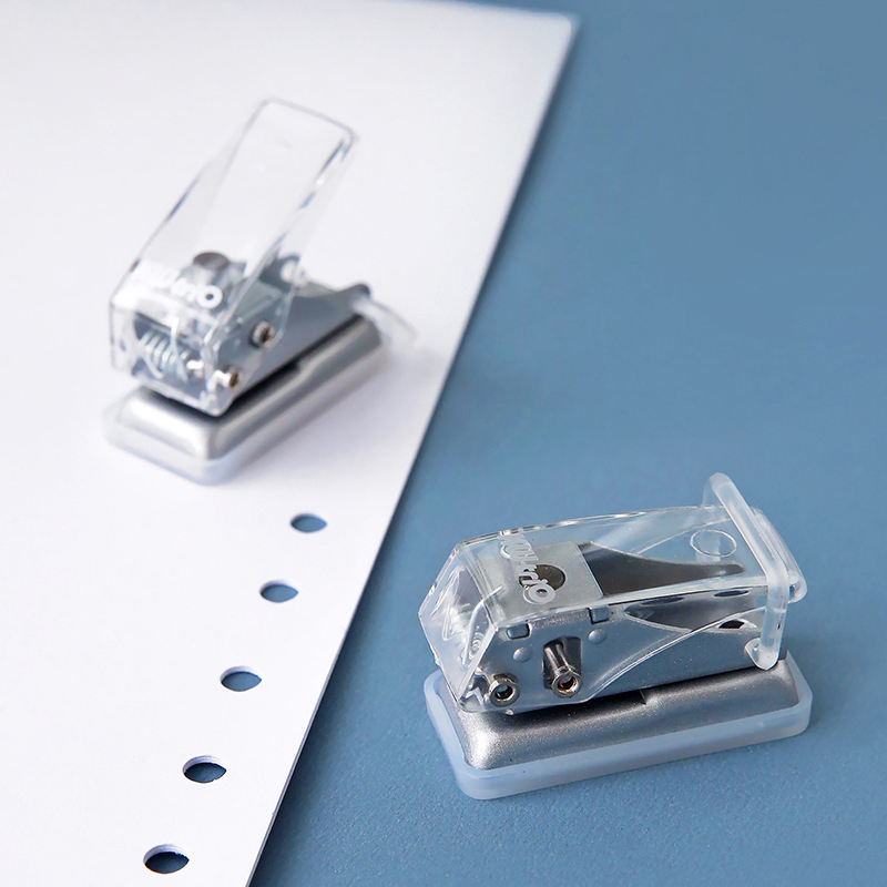 1 Hole Puncher Single Handheld Notebook Hole Punch School Stationary ...