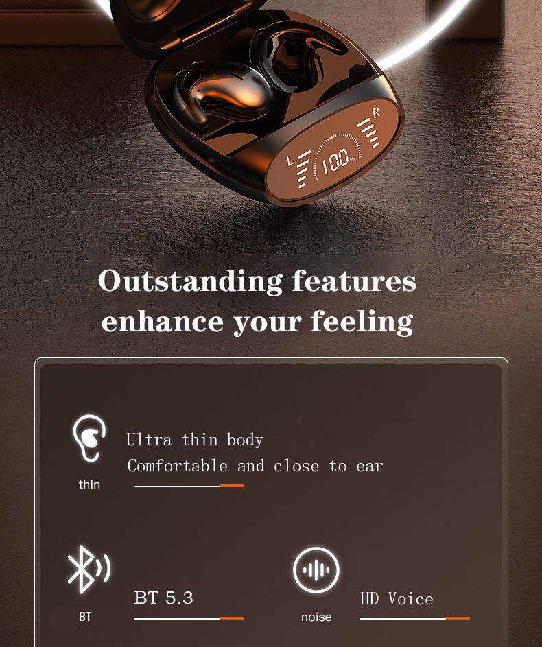 Invisible Sleep Wireless Earphone TWS Bluetooth Hidden Earbuds ...