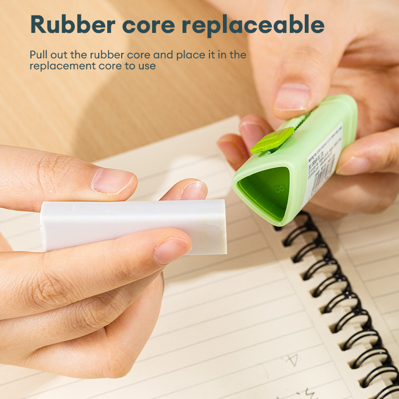 Deli EH312 Retractable Pencil Eraser Student Eraser School Supplies ...