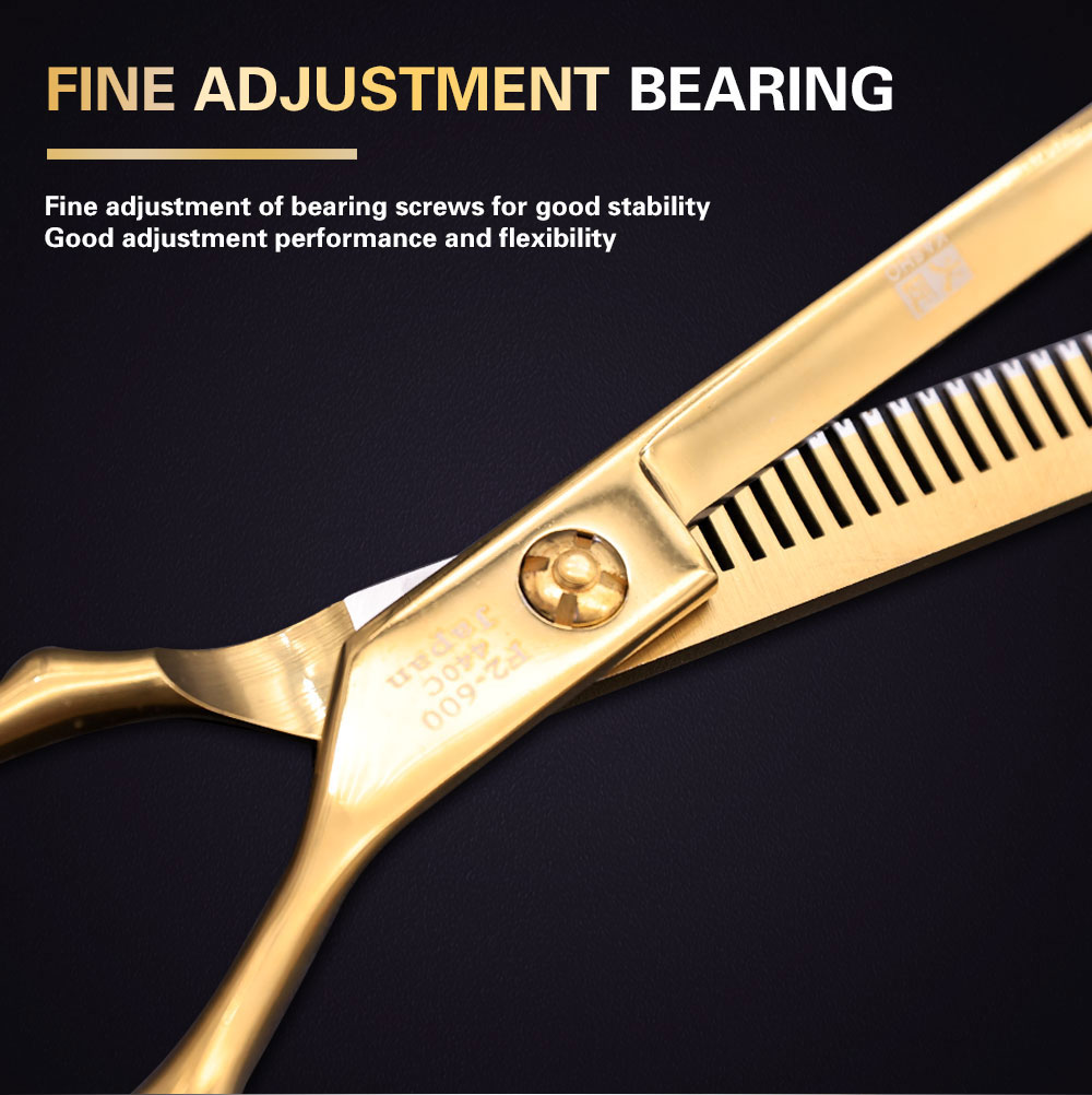 Spot#Kasho Japan 440C Salon Barber Scissors 6 inch Haircut Scissors ...