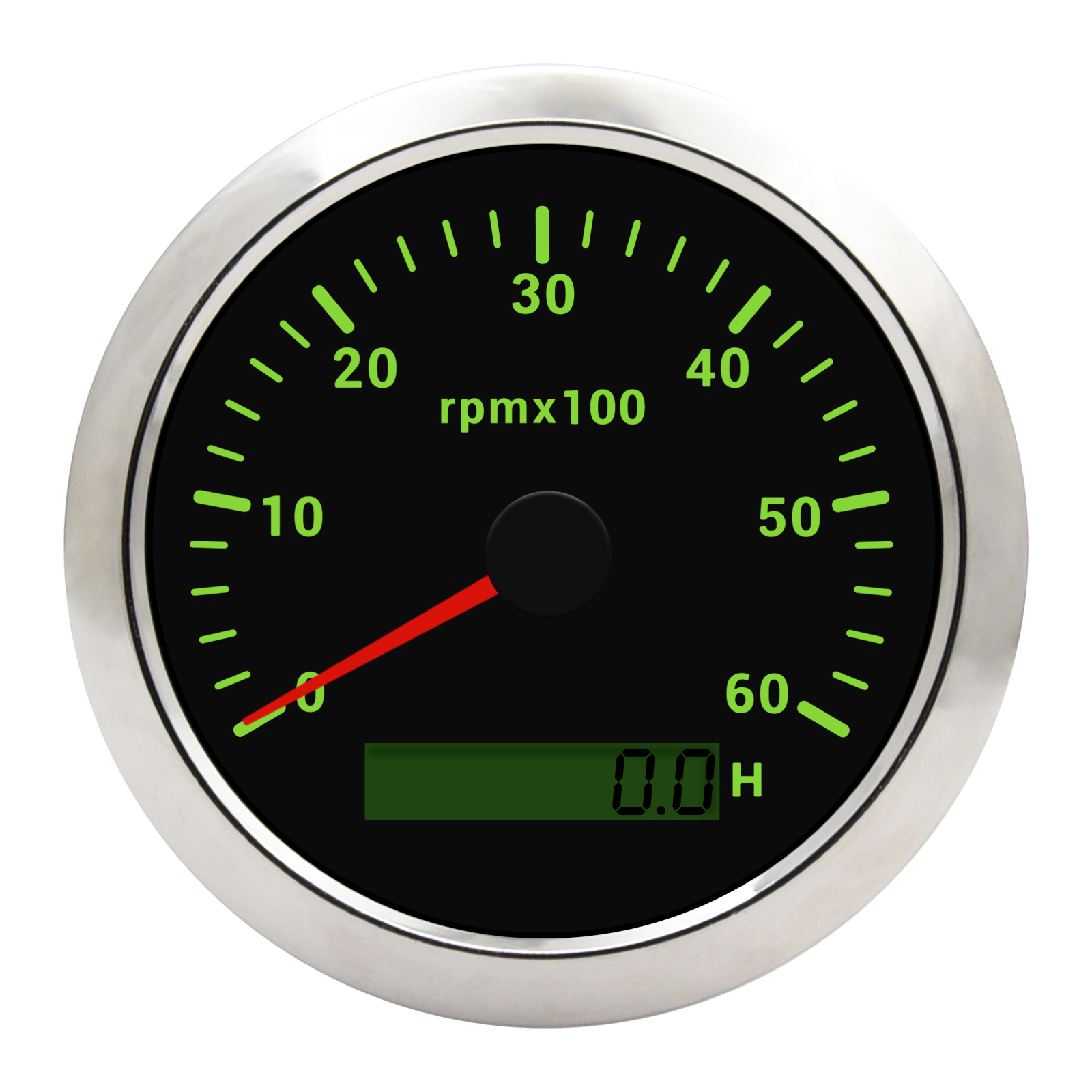 3000/4000/6000RPM 85mm Tachometer RPM Gauge REV Counter with Digital ...