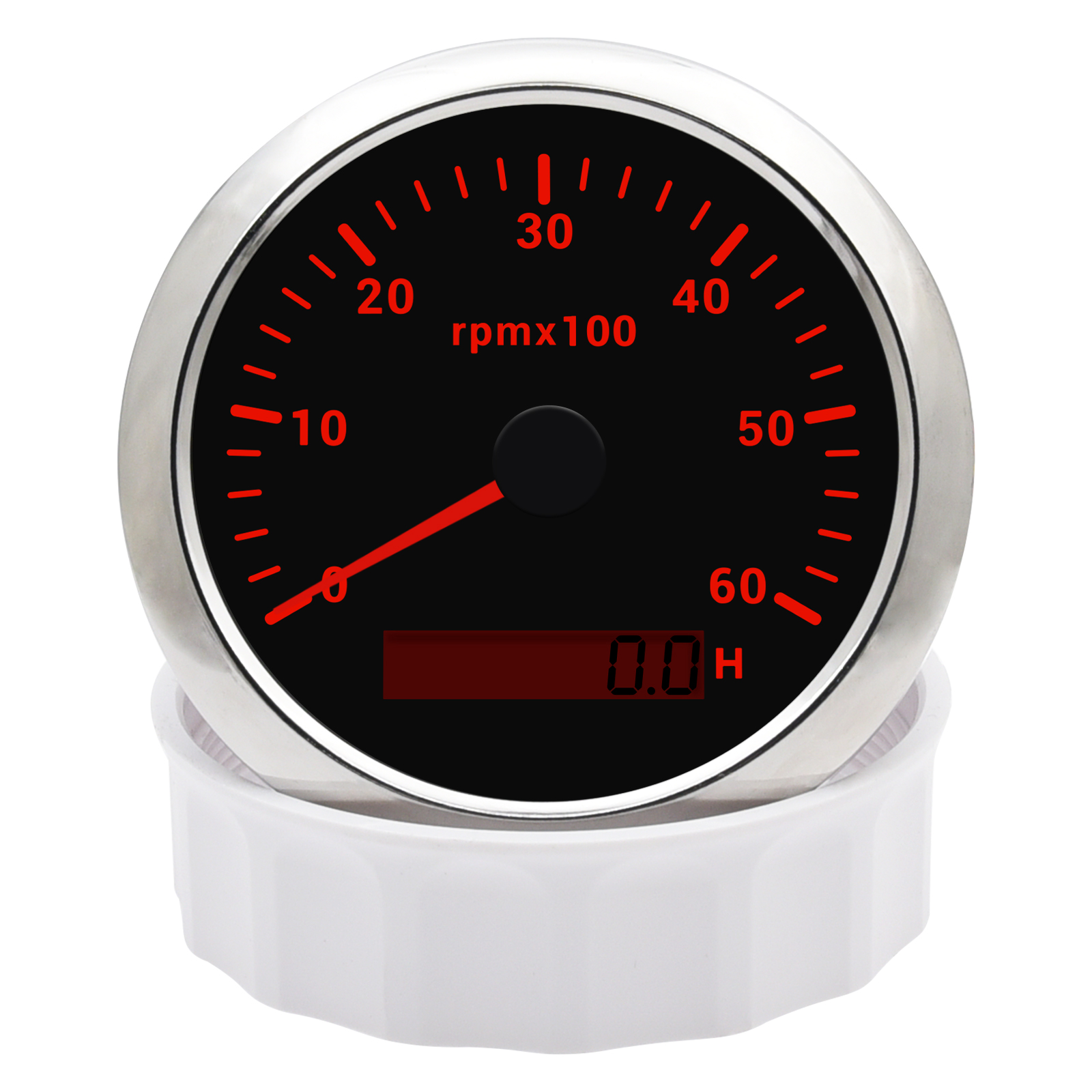 3000/4000/6000RPM 85mm Tachometer RPM Gauge REV Counter with Digital ...
