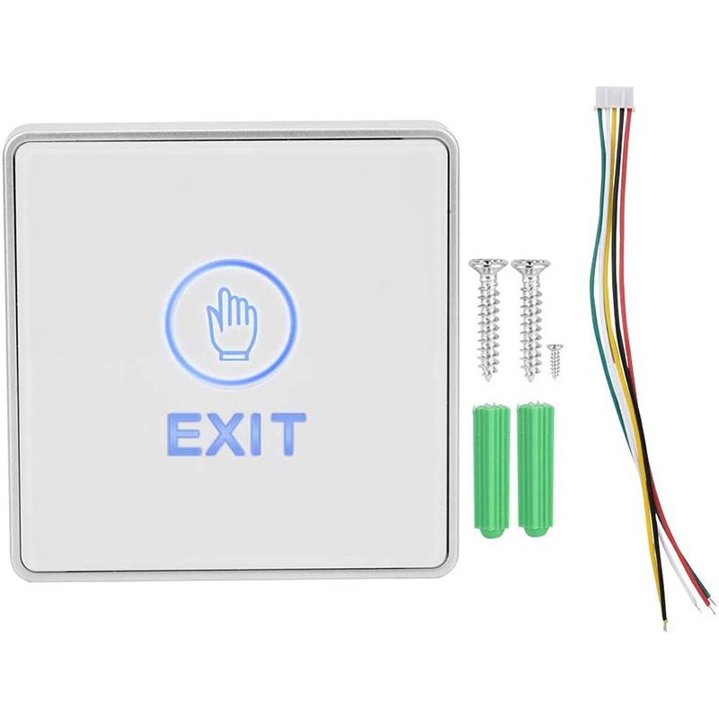 Home Security Unlock Exit Button, Touch Sensor Door Access Control ...