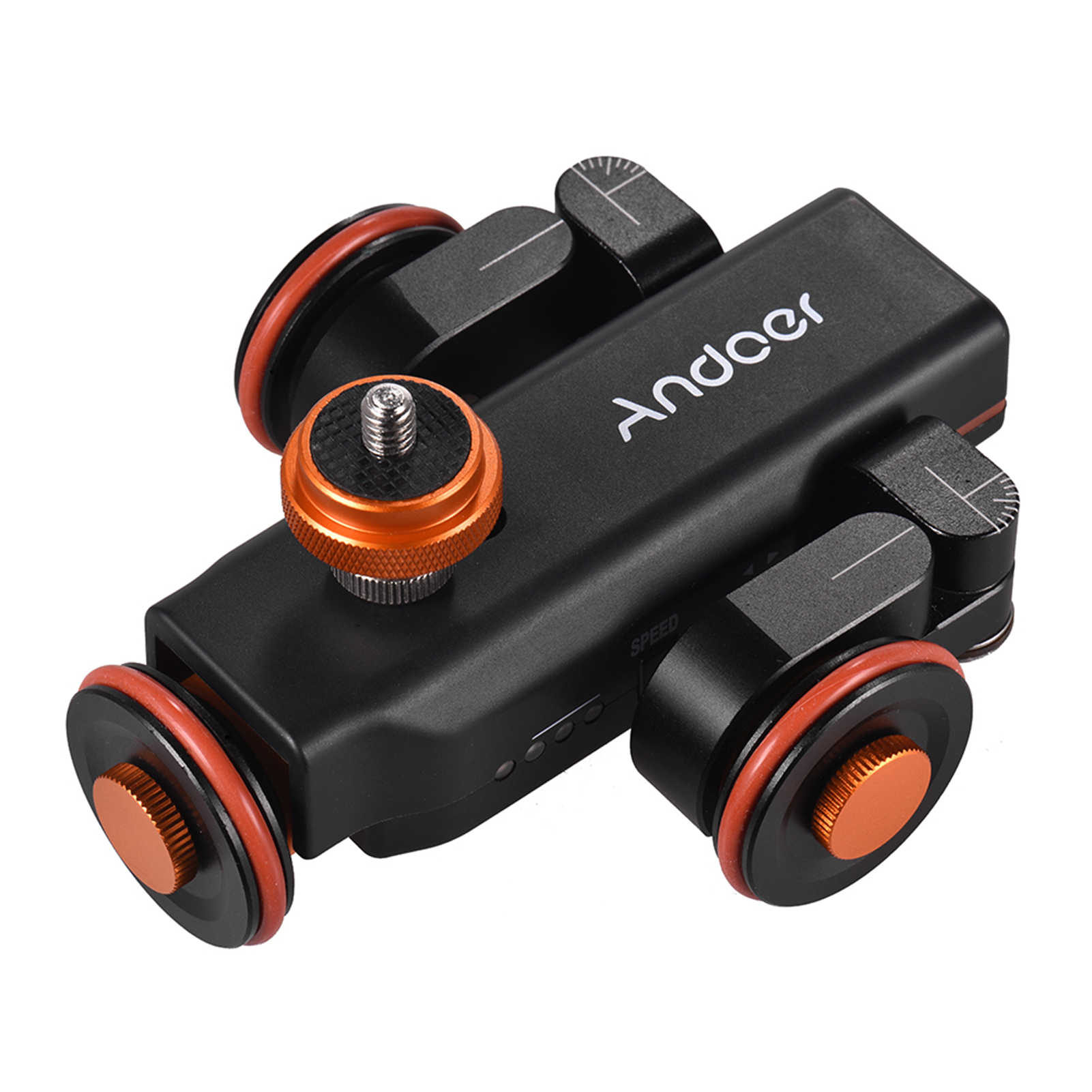 Andoer L4 PRO Motorized Camera Video Dolly with Scale Indication Electric Track Slider Wireless ...