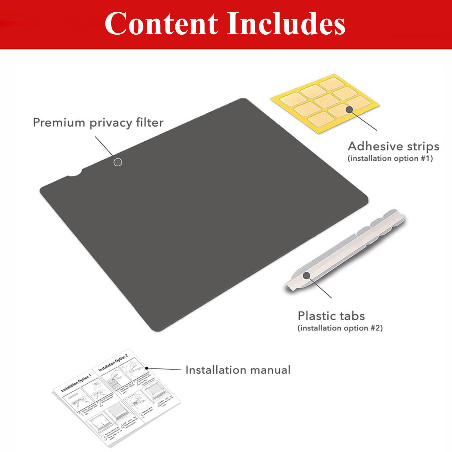 Privacy Screen Filter Film 21.5