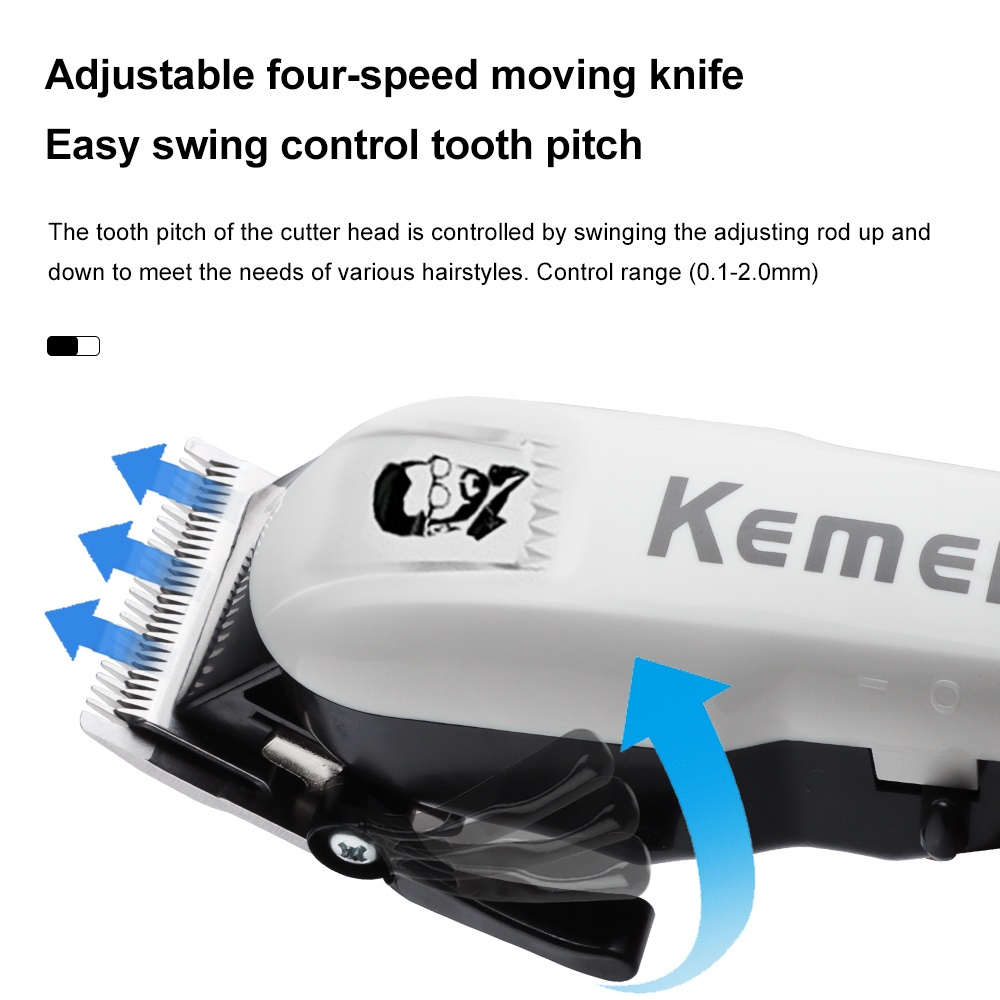 Kemei Professional LCD Electric Hair Clipper KM-232 | Shopee Philippines