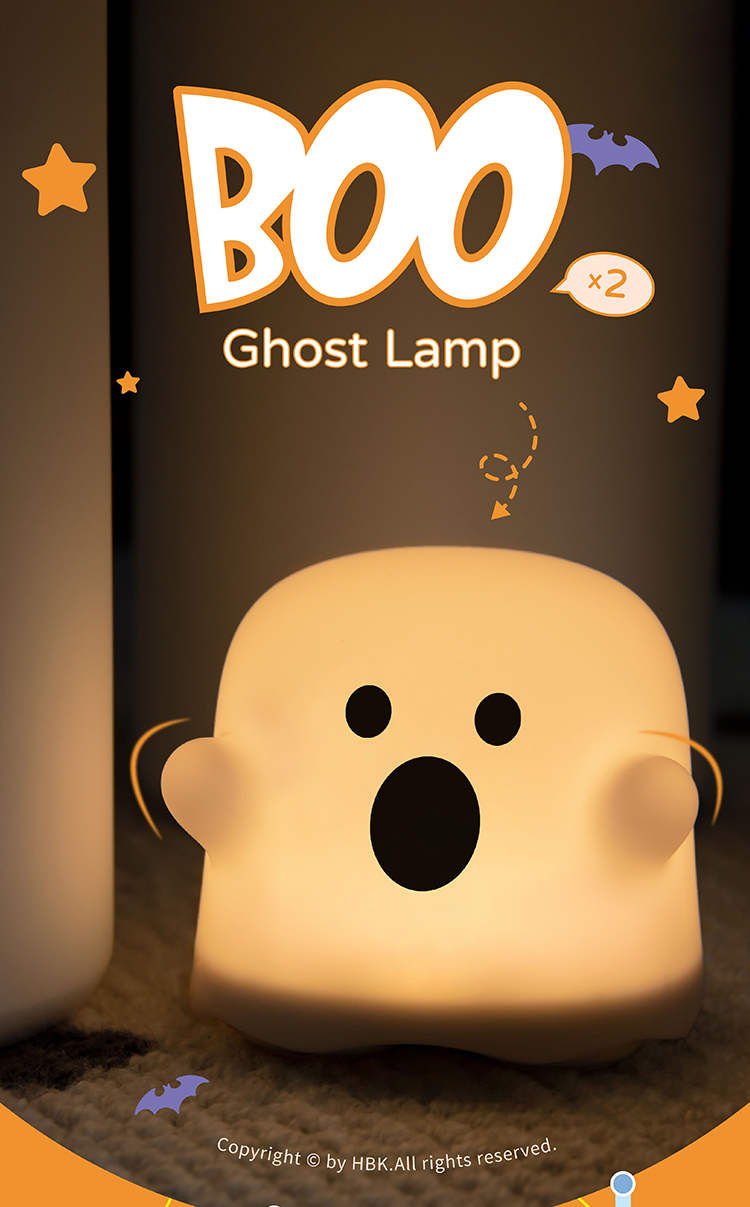 [heibaike] Spectre Night Light Halloween Wacky Ghost Sleep Lights ...