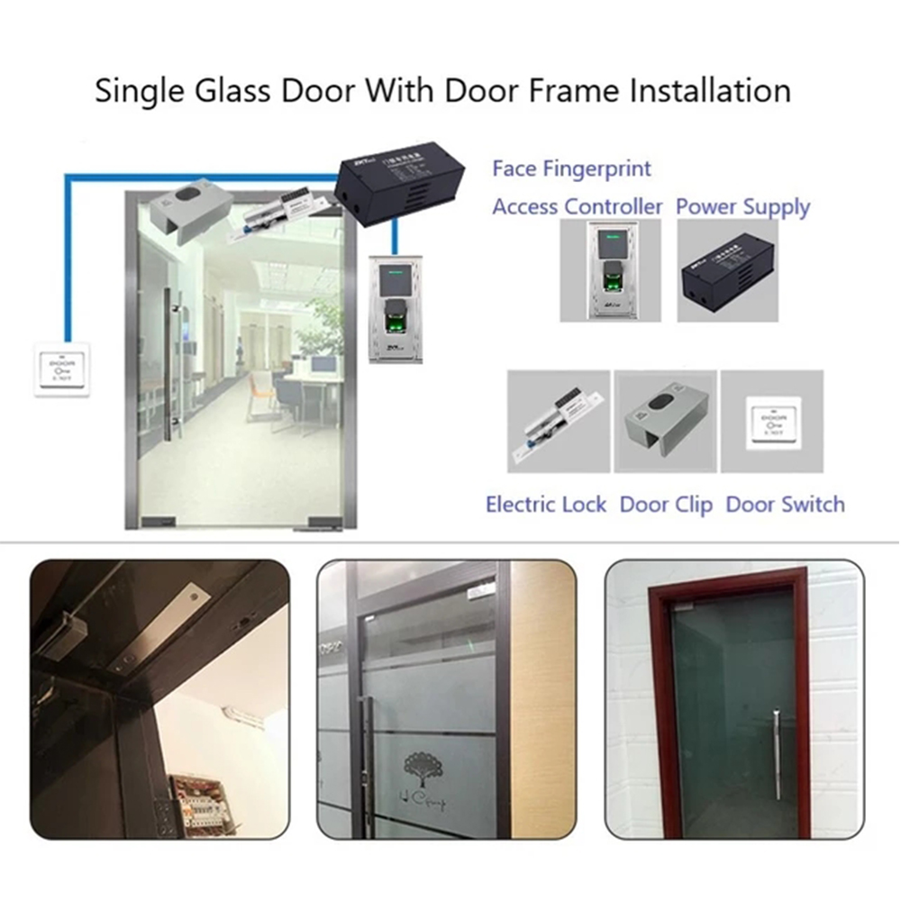 ZKTeco MA300 Metal Waterproof Out Door Use IP65 Fingerprint Biometric ...