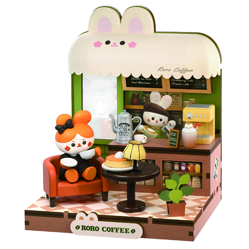 Robotime Rolife Roro Pretend Play Miniature House Kit for Girls ...