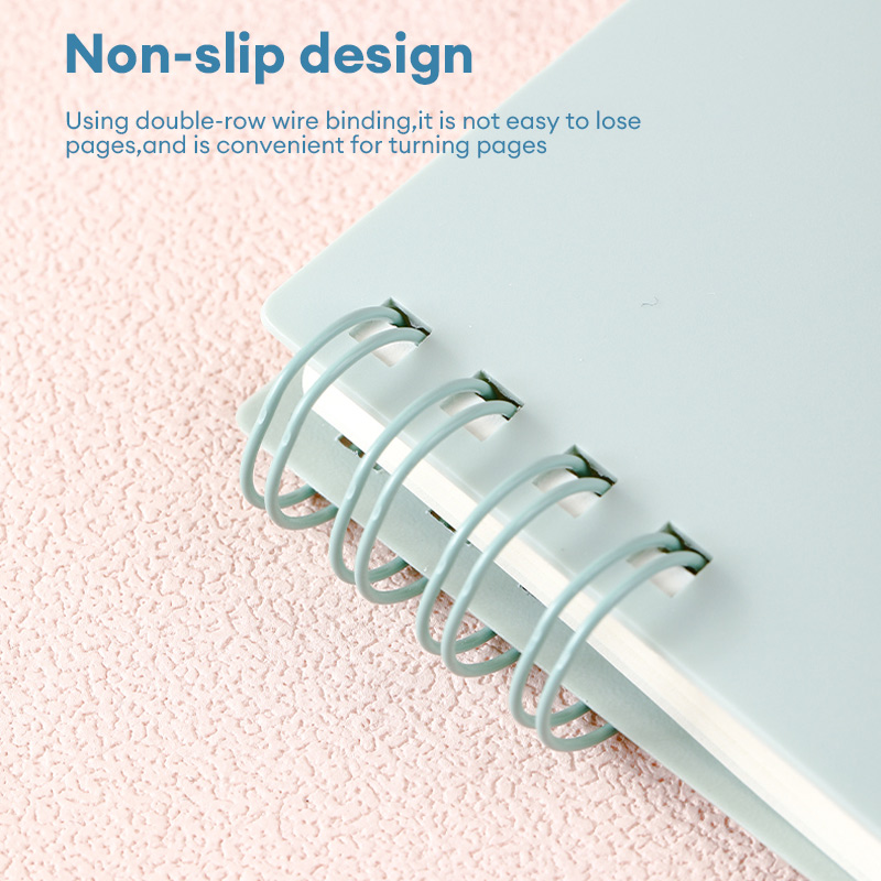 Deli A5 Spiral Notebooks 60 Sheets Writing Binder Notebook Aesthetic ...