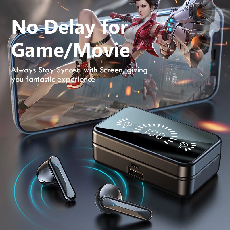 TWS Bluetooth Earbuds S20 Bluetooth Earphone Mirror Function Wireless ...