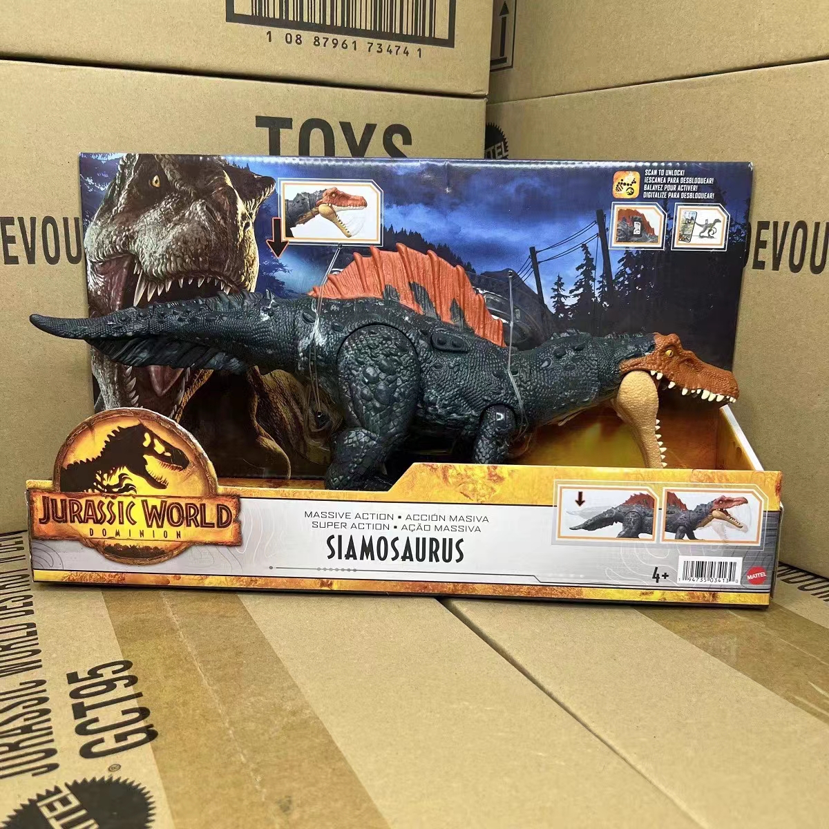 Jurassic World Dominion Massive Action Siamosaurus Dinosaur Action ...