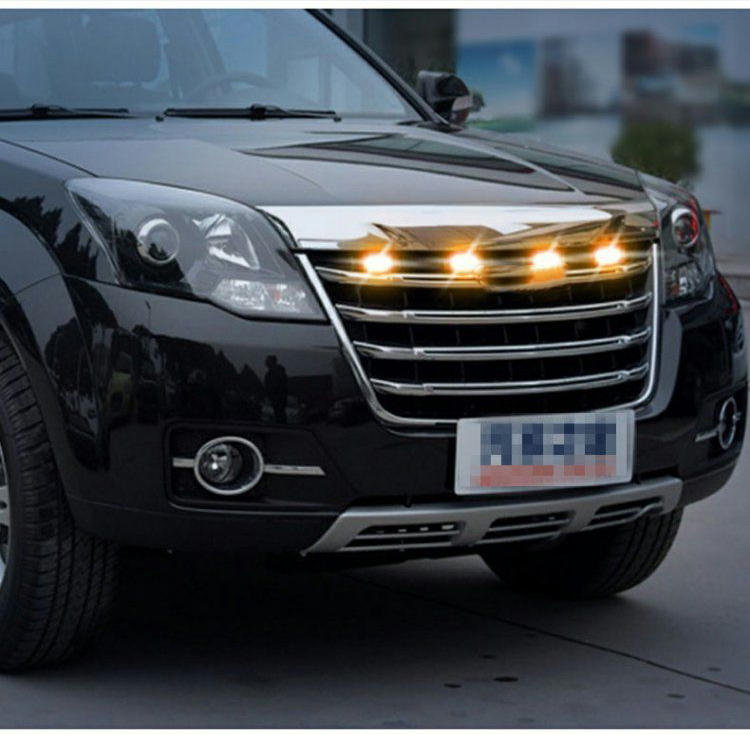 LED Front Grille Light For Haval H5 H6 H9/h7/h8 F7 M6 Car Daytime ...