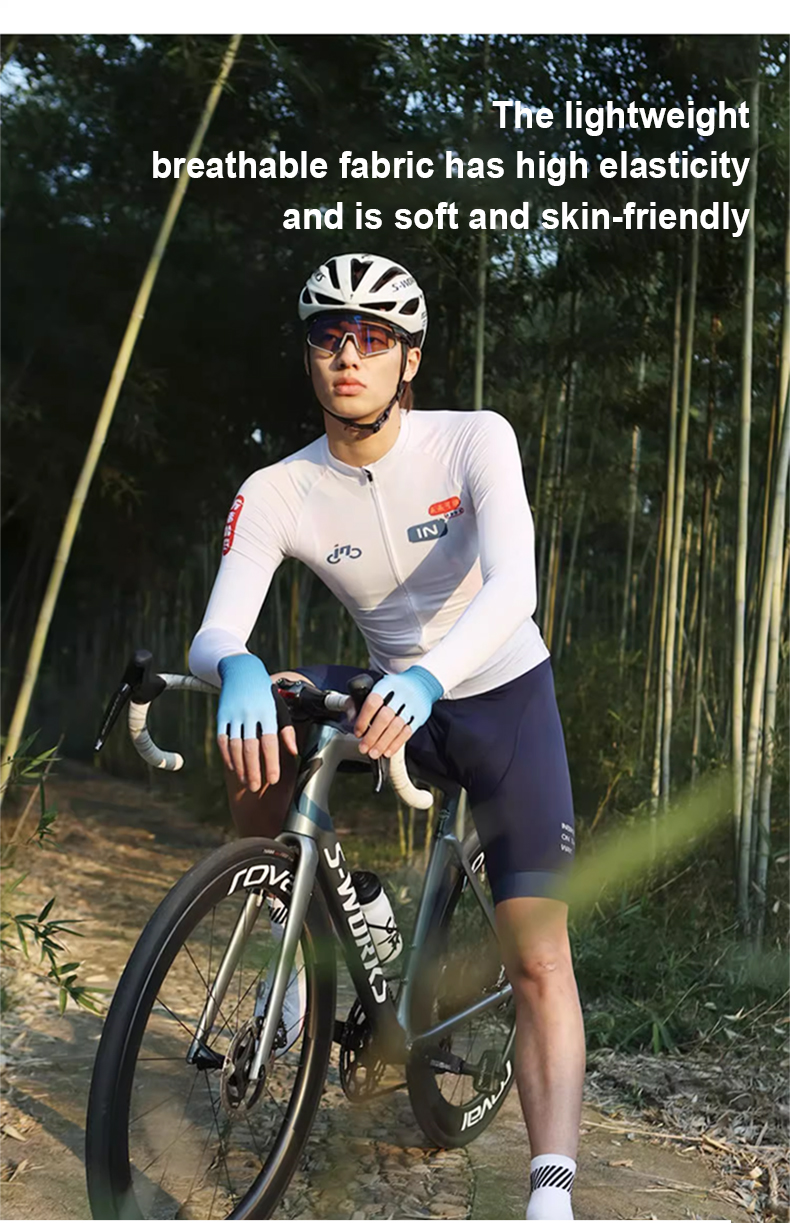INBIKE Summer Cycling Jersey Men Short Sleeve Quick-dry Men's Bike ...