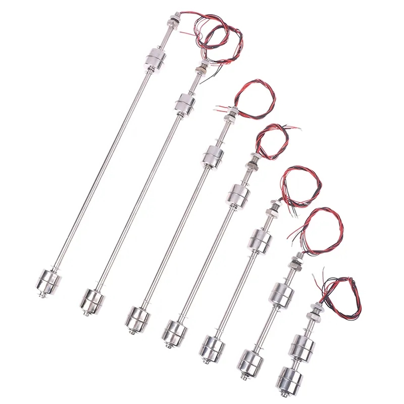 Double Ball Float Switch Tank Liquid Water Level Sensor Stainless Steel ...