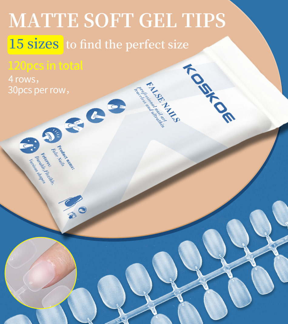 Born Pretty Matte Fake Nails Press on False Nails 120pcs | Shopee ...