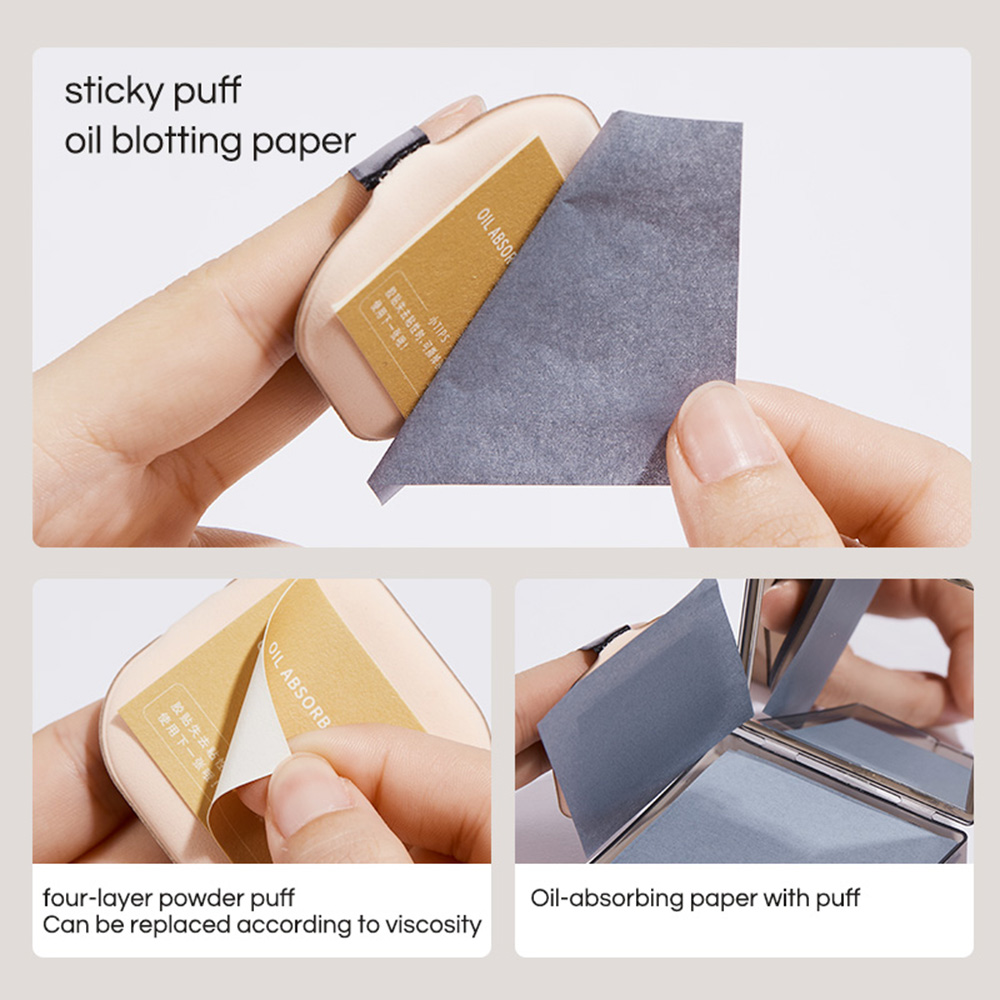 GECOMO Oil-absorbing Paper Bamboo Charcoal Makeup Removal And Oil ...