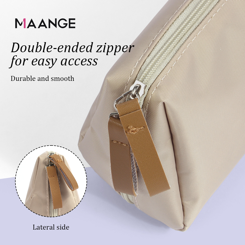 MAANGE Cosmetic Bag 3 Color Multi-Compartment Large Capacity Storage ...