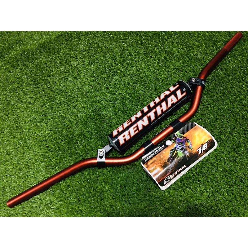 motorcycle 22MM renthal handle bar 971 bend (MADE IN UK) 7/8" universal ...