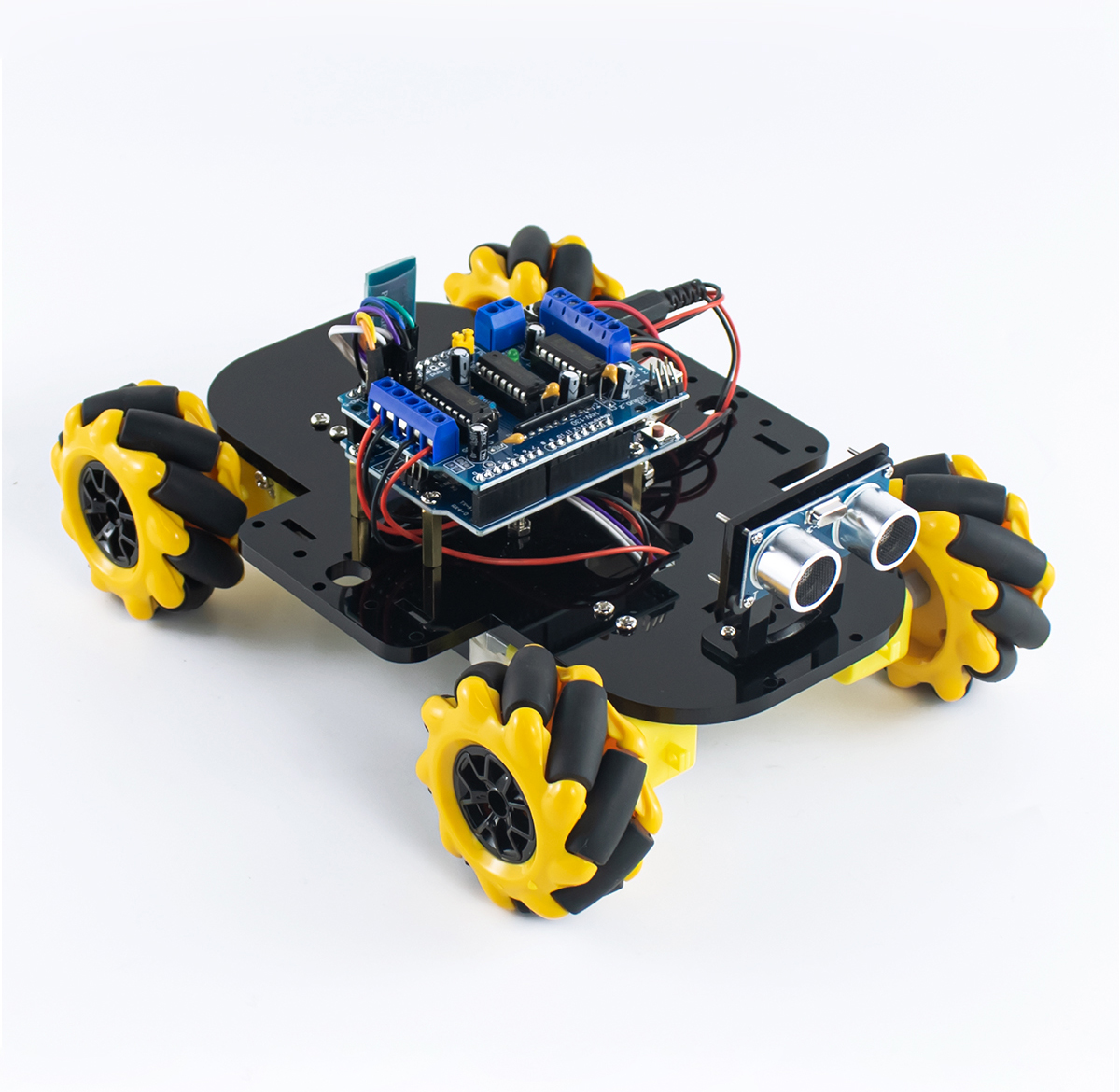 Lafvin Omni Directional Mecanum Wheels Robot Car Kit For Arduino Uno R3 Stem Educational Diy