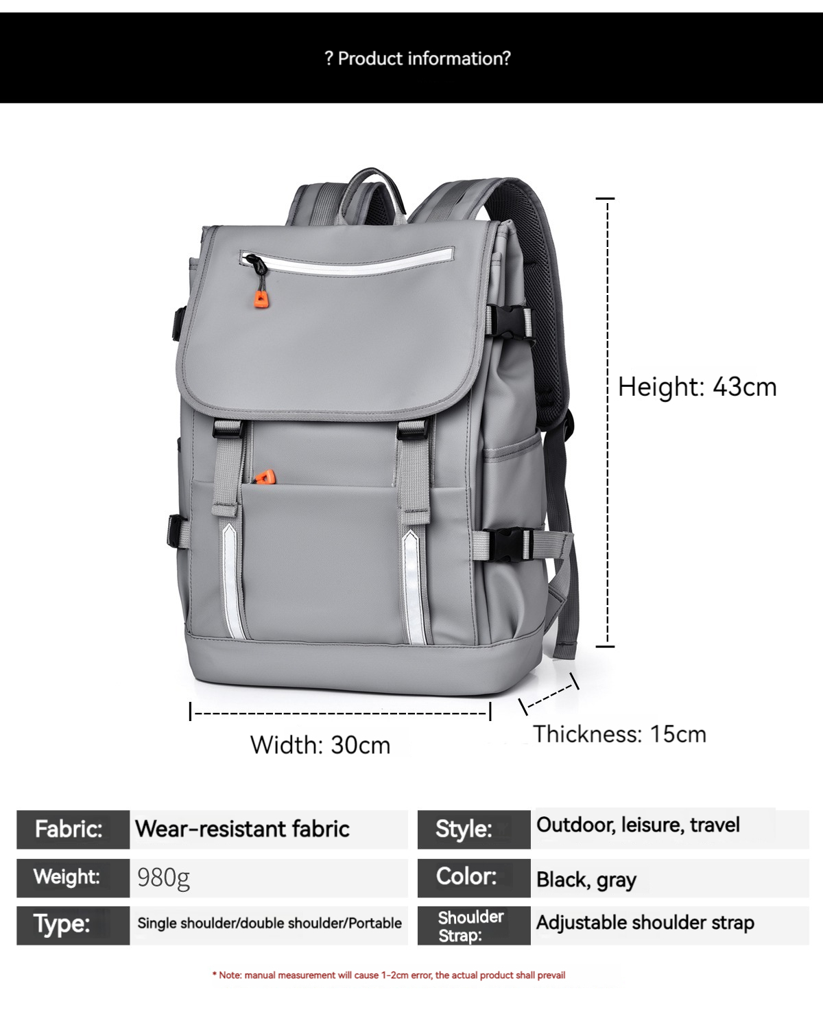 Waterproof Laptop Backpack 16 inch Multifunction Travel Backpack ...