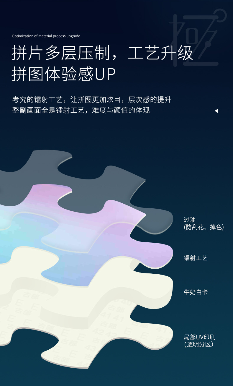 1000 piece puzzle adult ultra-difficult challenge solid color puzzle ...