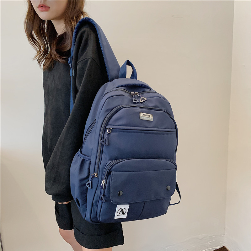 JNK #G024 Multi-Compartment Fashion Laptop Backpack School Bag | Shopee ...