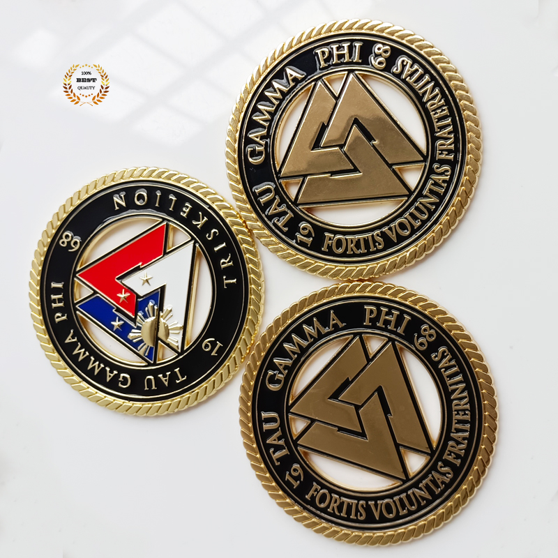 New Style High Quality 3-inch Solid TAU GAMMA PHI Car Emblem Flag ...
