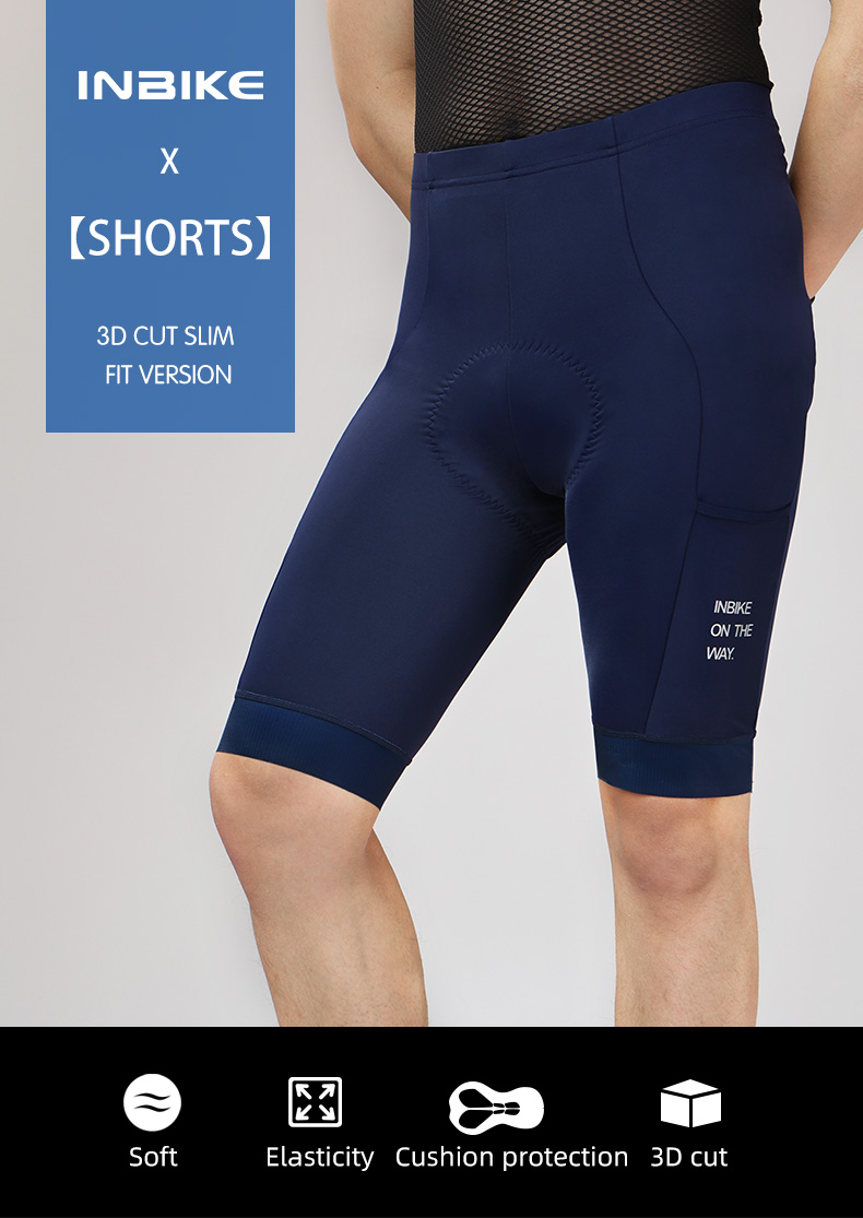 INBIKE Men’s Cycling Shorts Bike Biking Clothing Bicycle Riding Short Pants Man MTB Road Bike ...