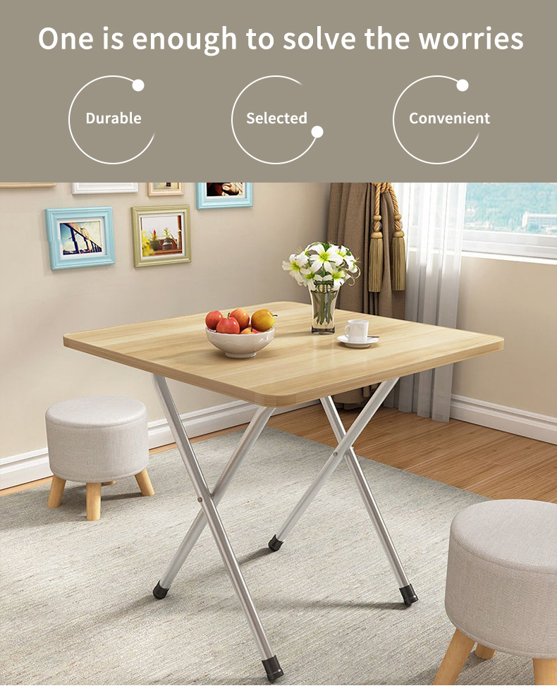 Portable Dining Table Folding Computer Table Dinner Learning Portable ...