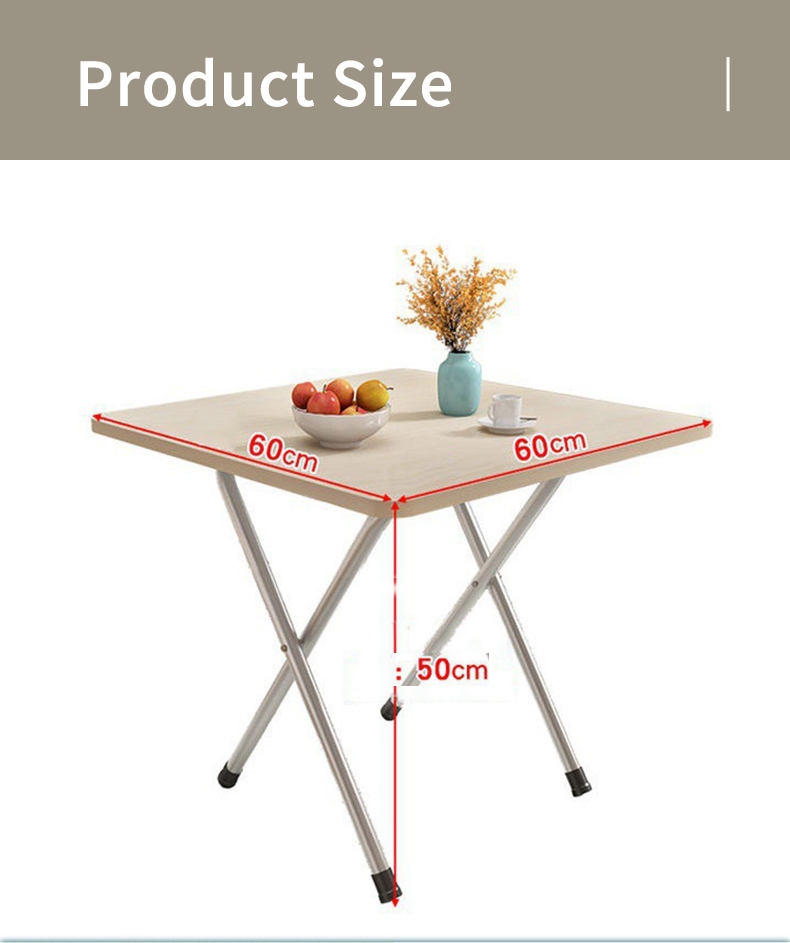 Portable Dining Table Folding Computer Table Dinner Learning Portable ...