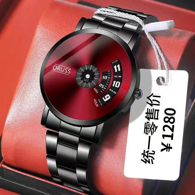 [Gift][With Box]ORUSS Original Stainless/Leather Luxury Waterproof ...