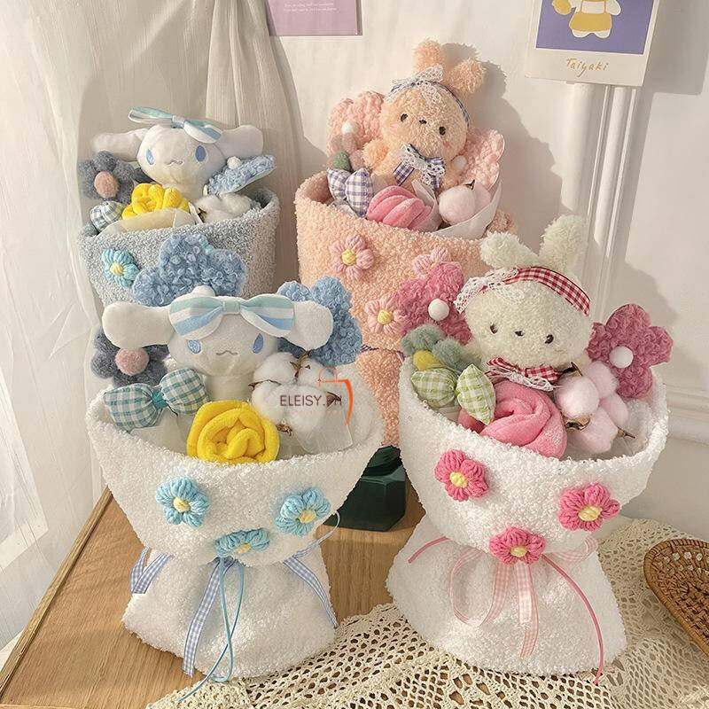 From PH Sanrios Plush Bouquet Doll Flower Artificial Flower Plushie ...