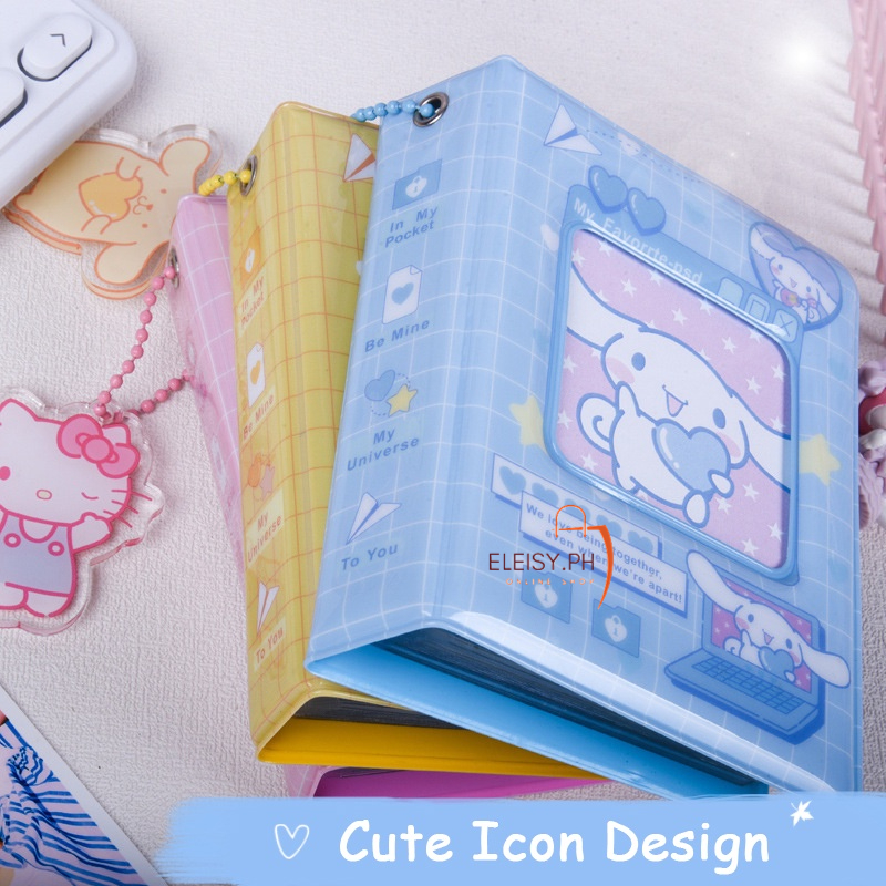 From PH 2R Photo Album Sanrio Card Album PVC Cartoon Card Book Cute ...