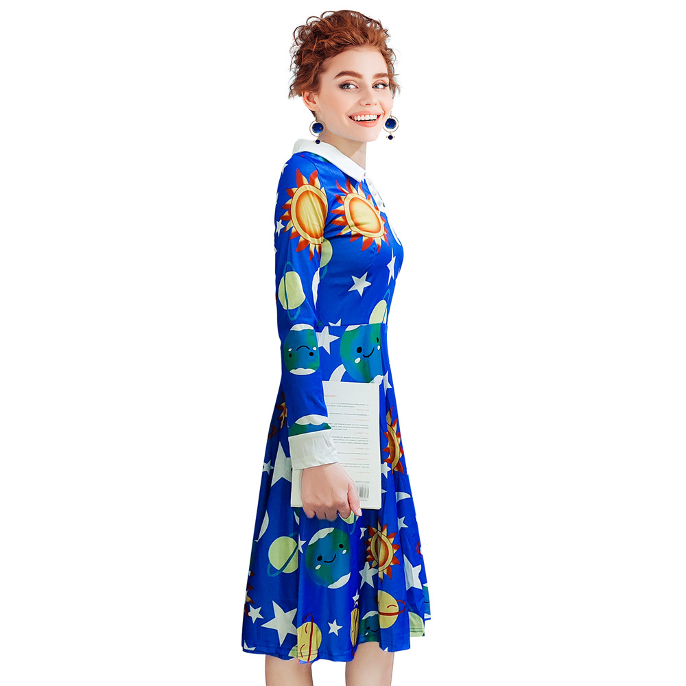 The Magic School Bus Miss Frizzle Costume Teacher Planets Solar System ...