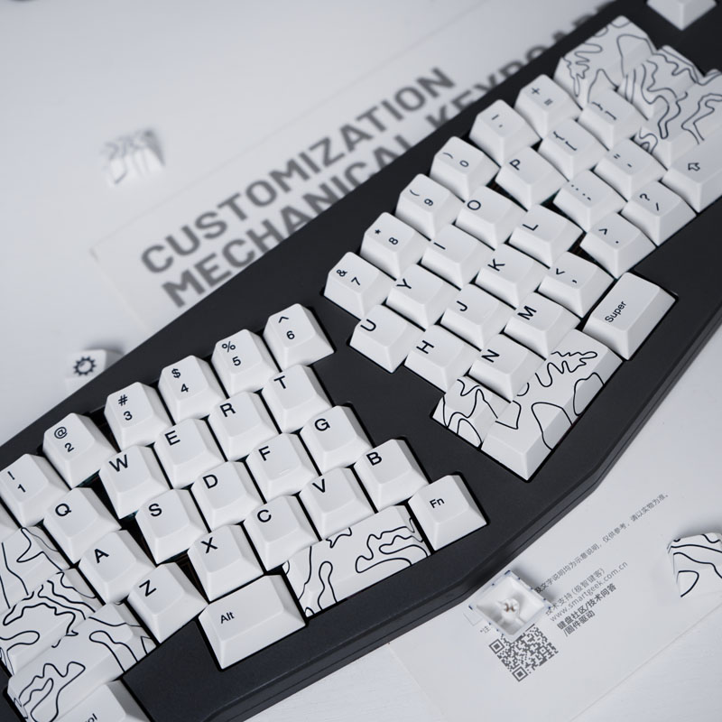 GMK Canyon Keycaps PBT keycaps Five Dye Sublimation Cherry Profile ...