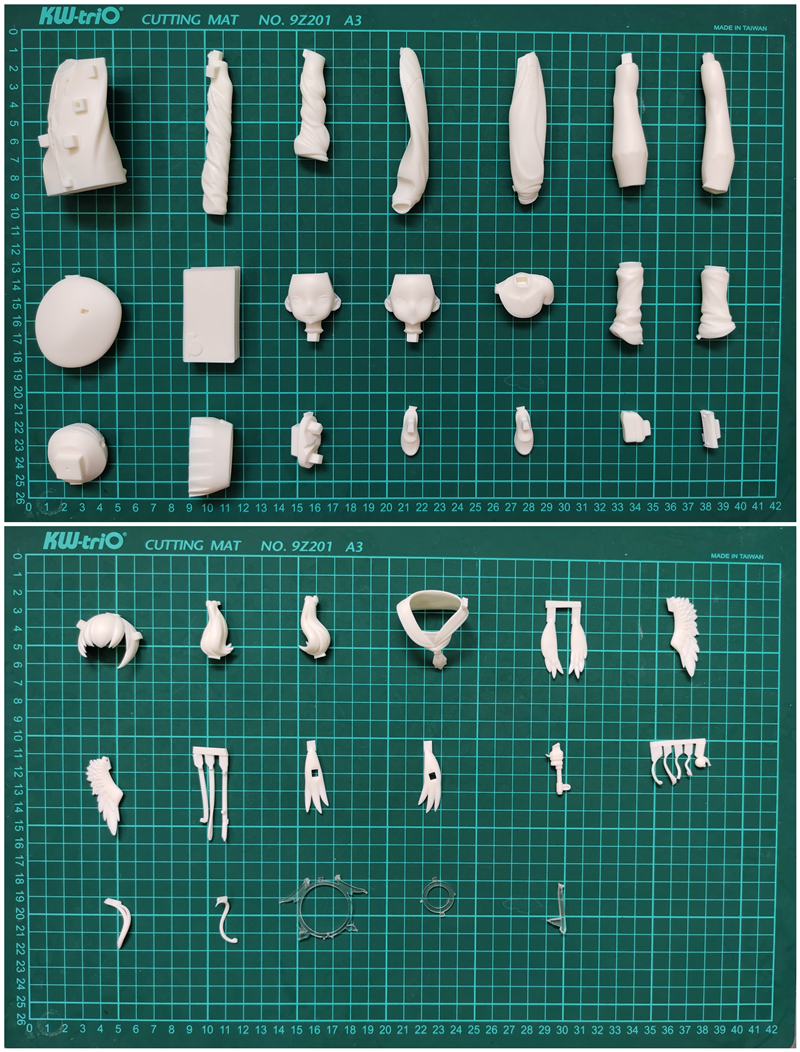 Resin Figure Kit Blue 1/7 Unpainted Garage Resin Kit Model GK | Shopee ...