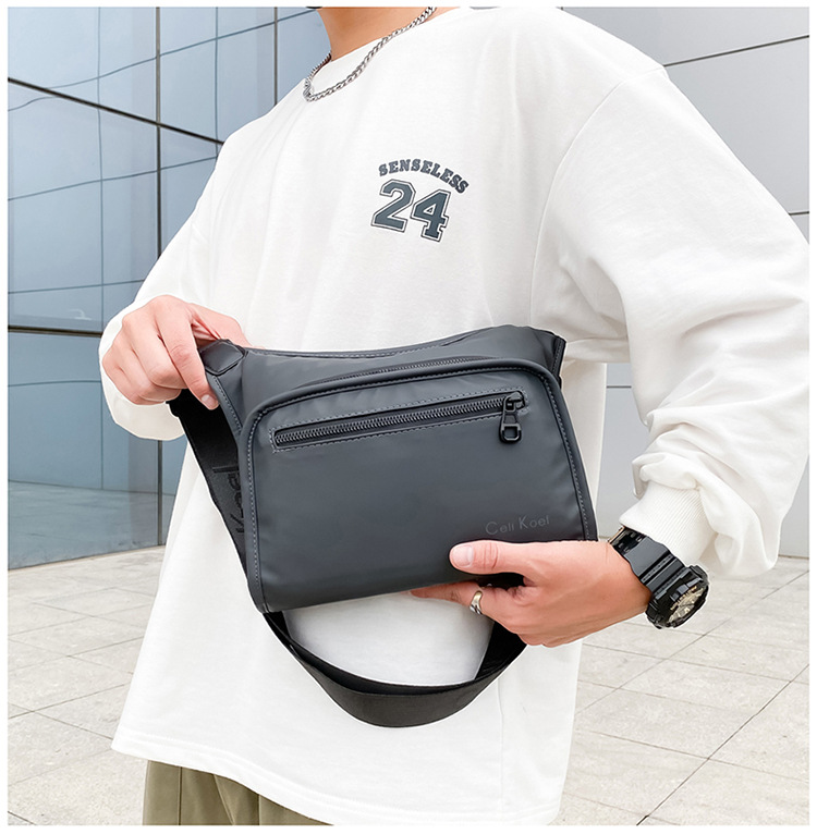 Waterproof Shoulder Bags for Men Korean Style Male Messenger Bag Oxford ...