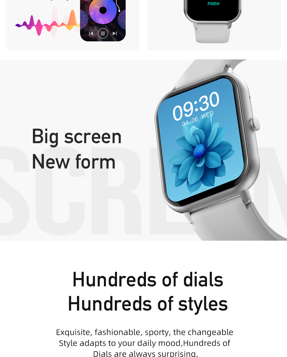 Awei H25 Smartwatch 1.83” | Bluetooth Call | 24-hour Health Monitoring ...