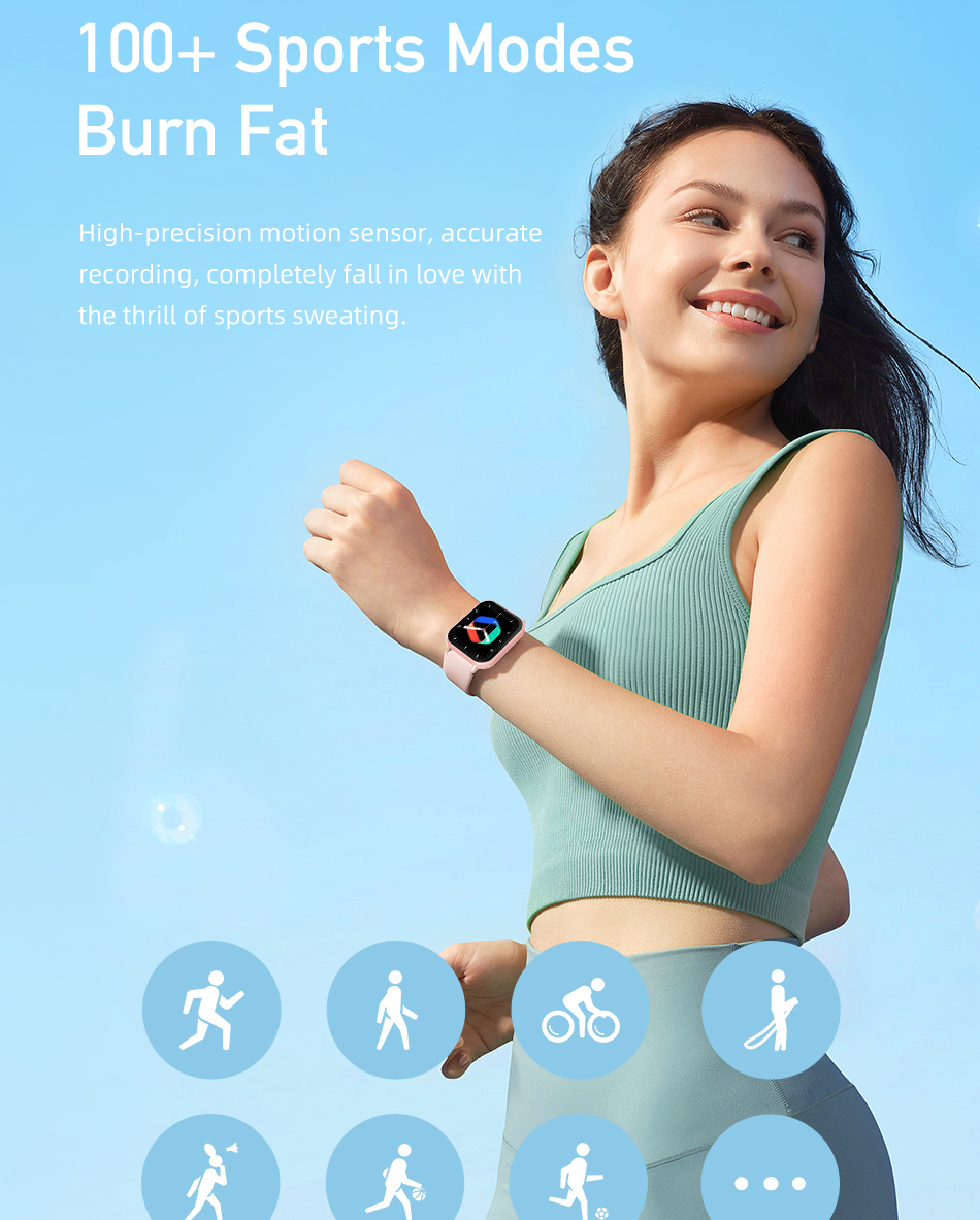 Awei H25 Smartwatch 1.83” | Bluetooth Call | 24-hour Health Monitoring ...