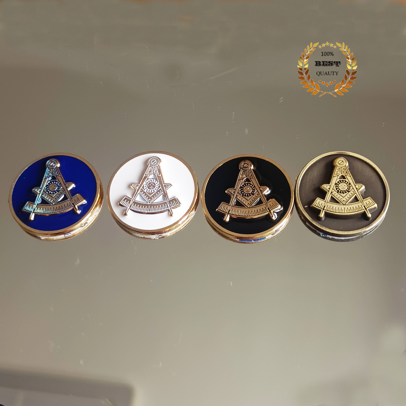 1 Inch 3D Solid Smiley Face Freemasonry Emblem High Quality Waterproof ...