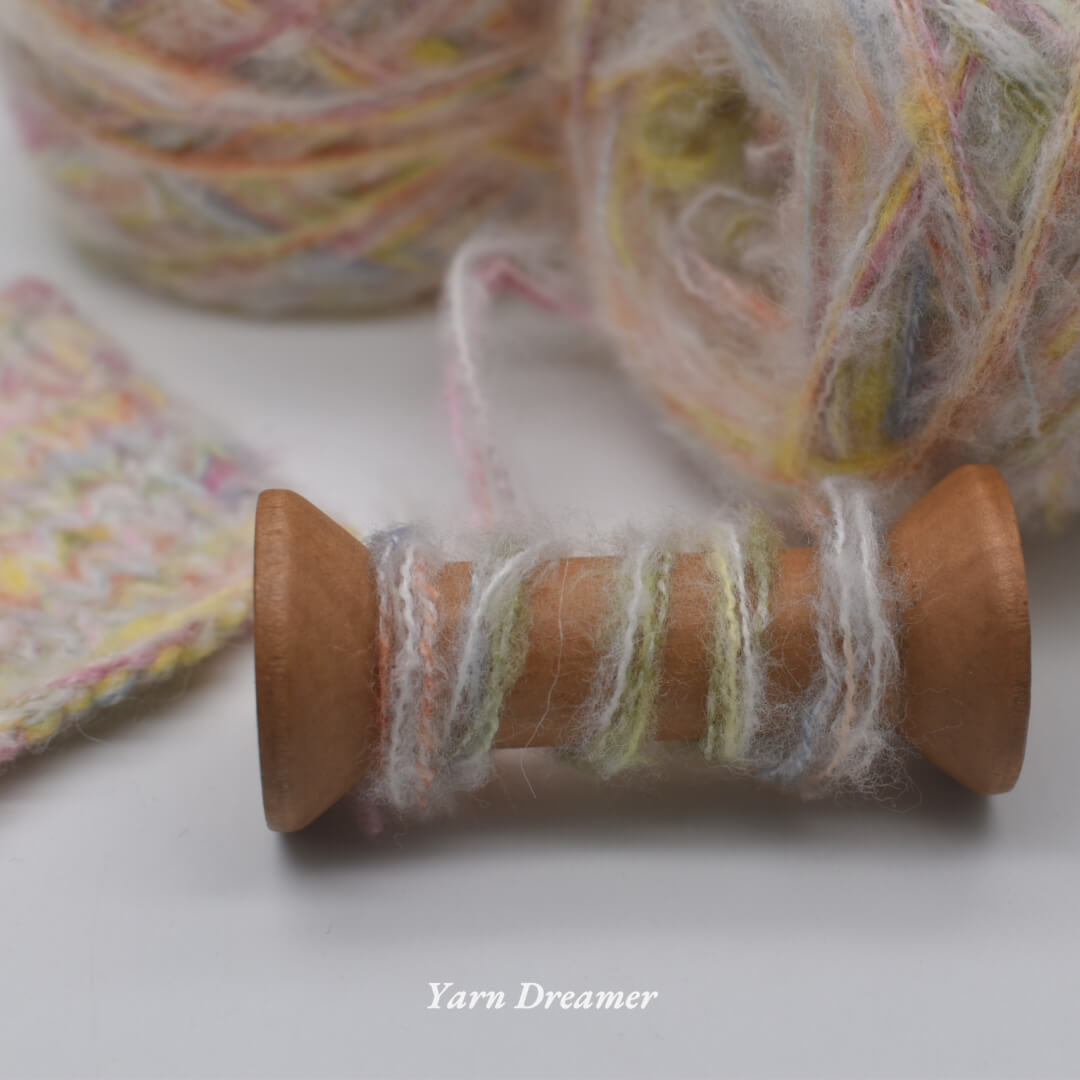 Dream Gradient Mohair Wool yarn DIY Hand Knitting Yarn Woolen Crochet ...