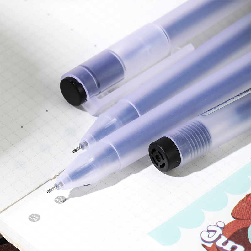 Deli 12Pcs/Box Sign Writing Gel Pen 0.5mm Ballpen Set For School ...